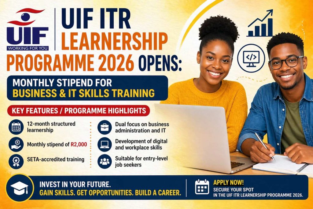UIF ITR Learnership Programme 2026